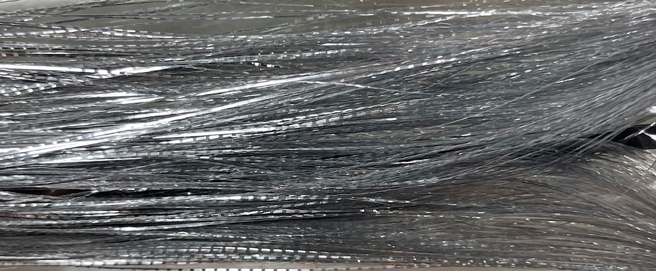 Cascade Crest Tools Krinkle Mirror Flash High-quality fly-ty