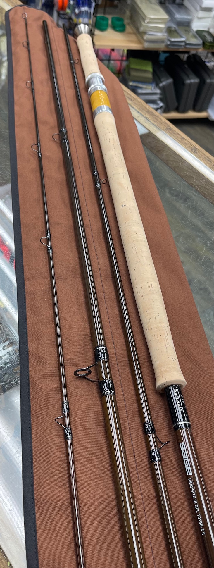 Sage Graphite III Offering fly rods for salt water, freeston